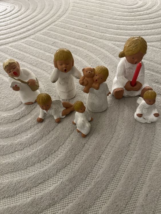 6 Original Singer Engel by Jullar und 1 weiterer Engel (Gebraucht) in ...