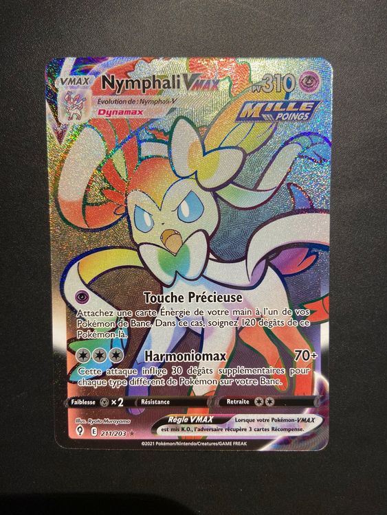 Nymphali VMax (211/203) Évolution céleste Pokémon, dès 1.- ! (Neu ...