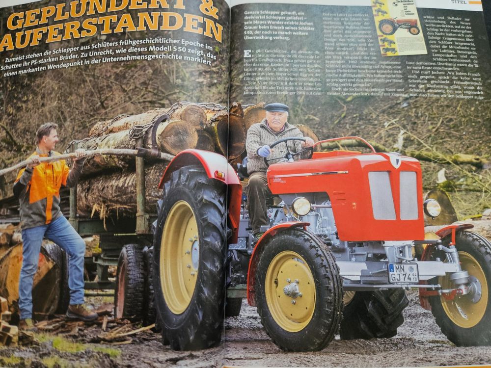 Oldtimer Traktor 9/24 Schlüter Renault 489 Fordson Eicher xx (Gebraucht ...
