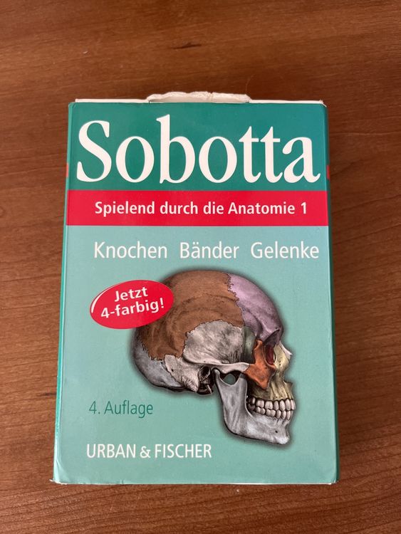 Sobotta Anatomie Lernkarten 4. Auflage (Gebraucht) in Zürich für CHF 1 ...
