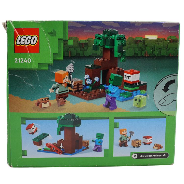 LEGO® Minecraft® 21240 The Swamp Adventure - NEW (Neu und ...