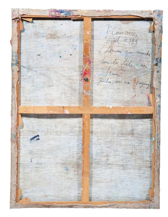 Beautiful colorful painting by Pascal Courcelles (1956) (Gebraucht) in Apples für CHF 2800 – nur ...