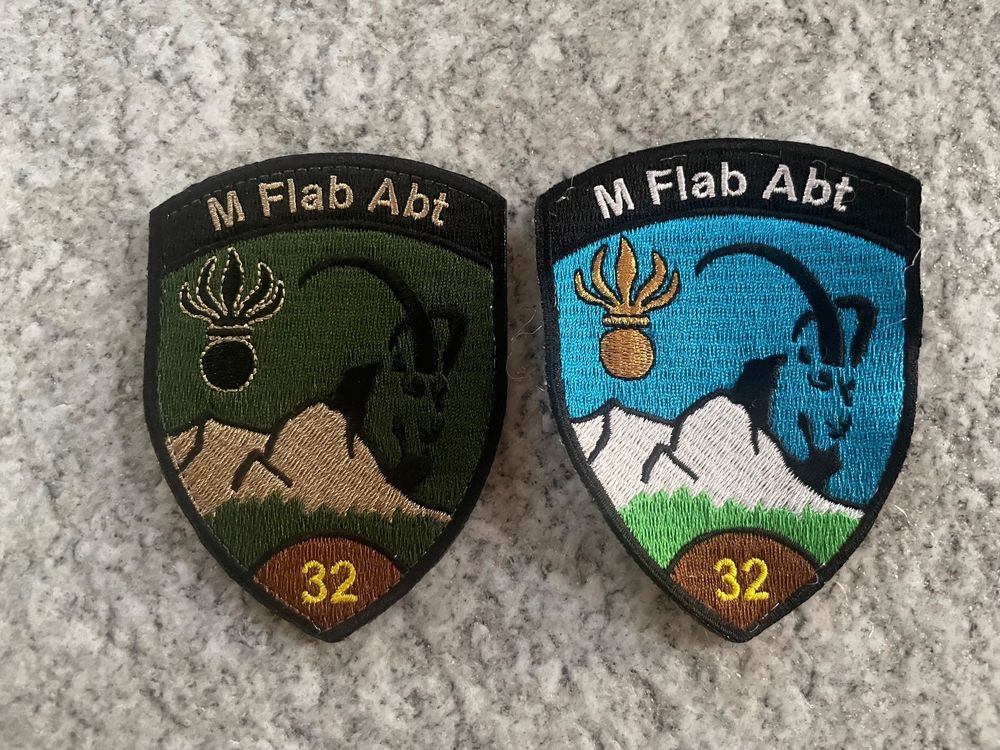 2 Patch M Flab Abt 32 Bttr II (Gebraucht) in Oberiberg für CHF 17 – mit ...