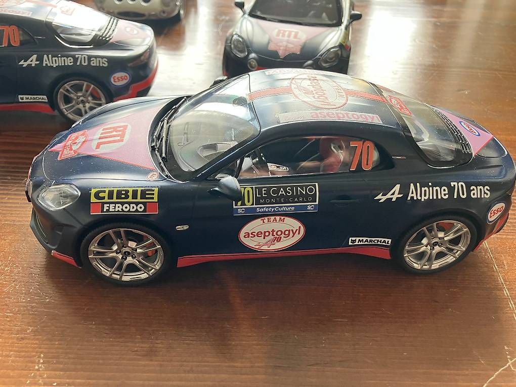 NOREV 1/18e - Alpine A110S 2025 BLEU TEMPETE- Team Aseptogyl (Gebraucht ...