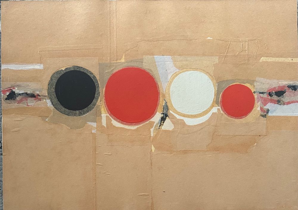 70.er Jahre Mischtechnik Collage Unl.Sign (Gebraucht) in Root für CHF 19 – mit Lieferung auf ...