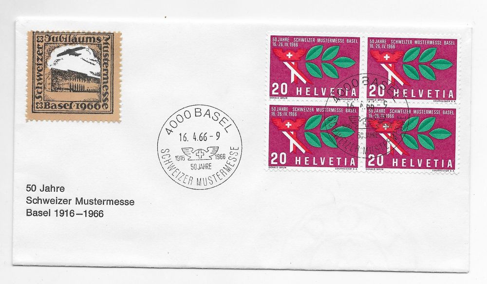 50 Jahre Schweizerische Mustermesse Basel, 1916-1966 | Kaufen auf Ricardo