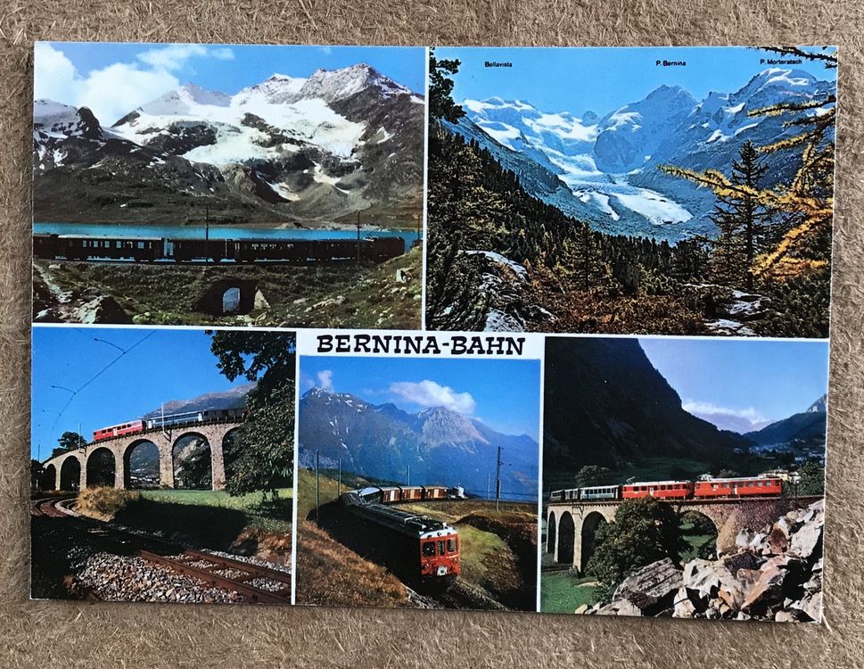 ANSICHTSKARTE BERNINA - BAHN | Kaufen auf Ricardo