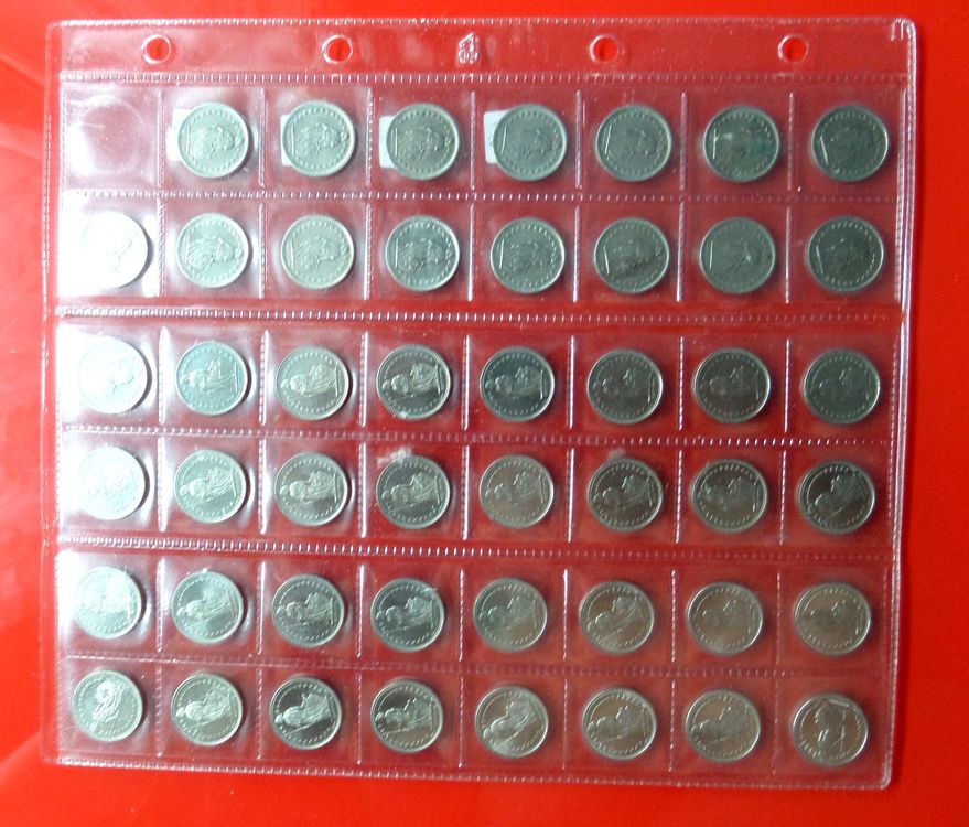 SCHWEIZER 50 Rp TOP 47 Stück 1968 +1969 ohne B alle fast neu (Gebraucht) in Glis für CHF 30 ...