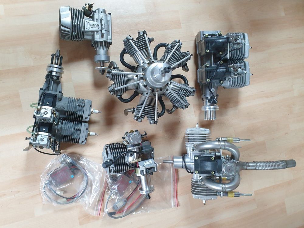 Modellmotoren 6 Stück (D'occasion) à Rüegsauschachen pour CHF 2680 ...