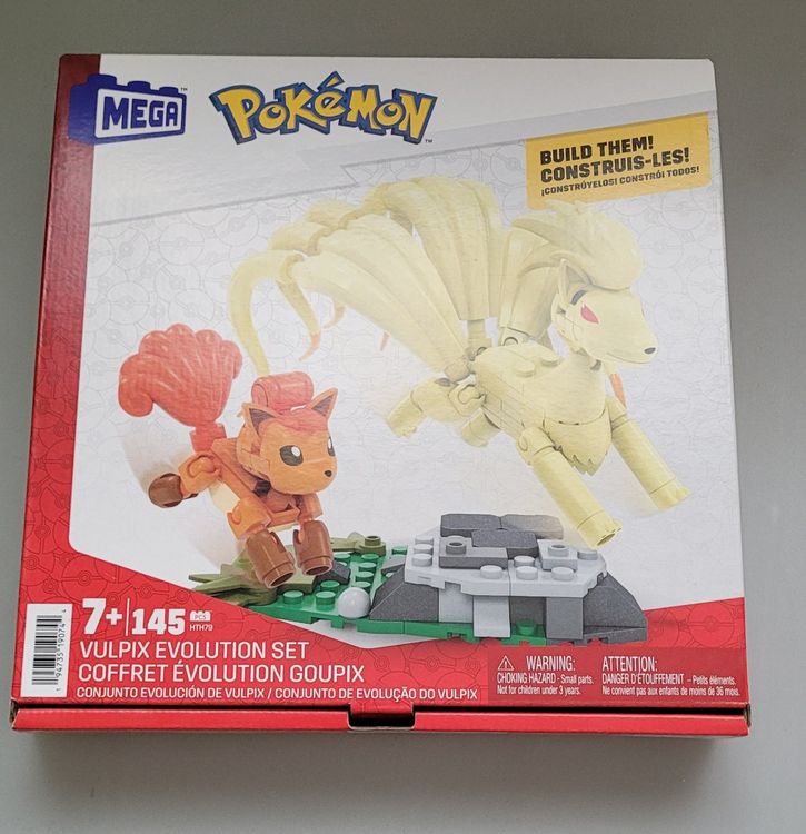 Mega Pokemon Vulpix Evolution Set Packung beschädigt | Kaufen auf Ricardo