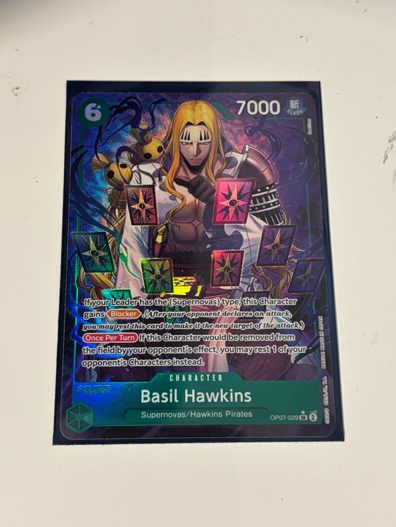 One Piece TCG Basil Hawkins English (Neu (gemäss Beschreibung)) in ...