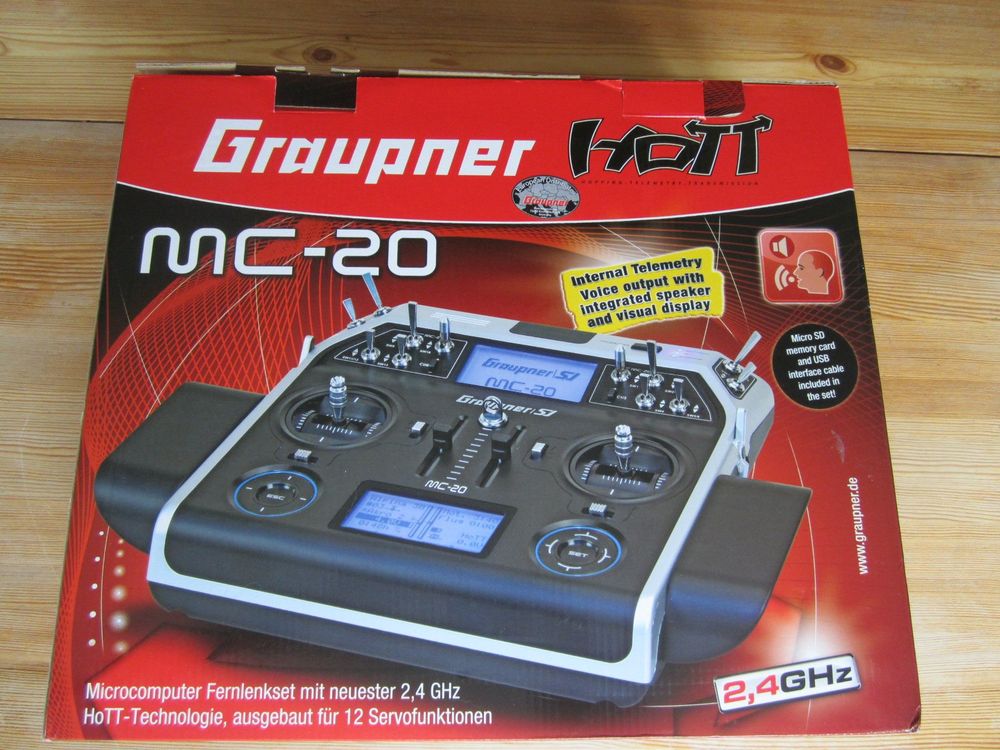 Graupner MC-20 HoTT 2,4 GHz Fernsteuerung | Kaufen auf Ricardo