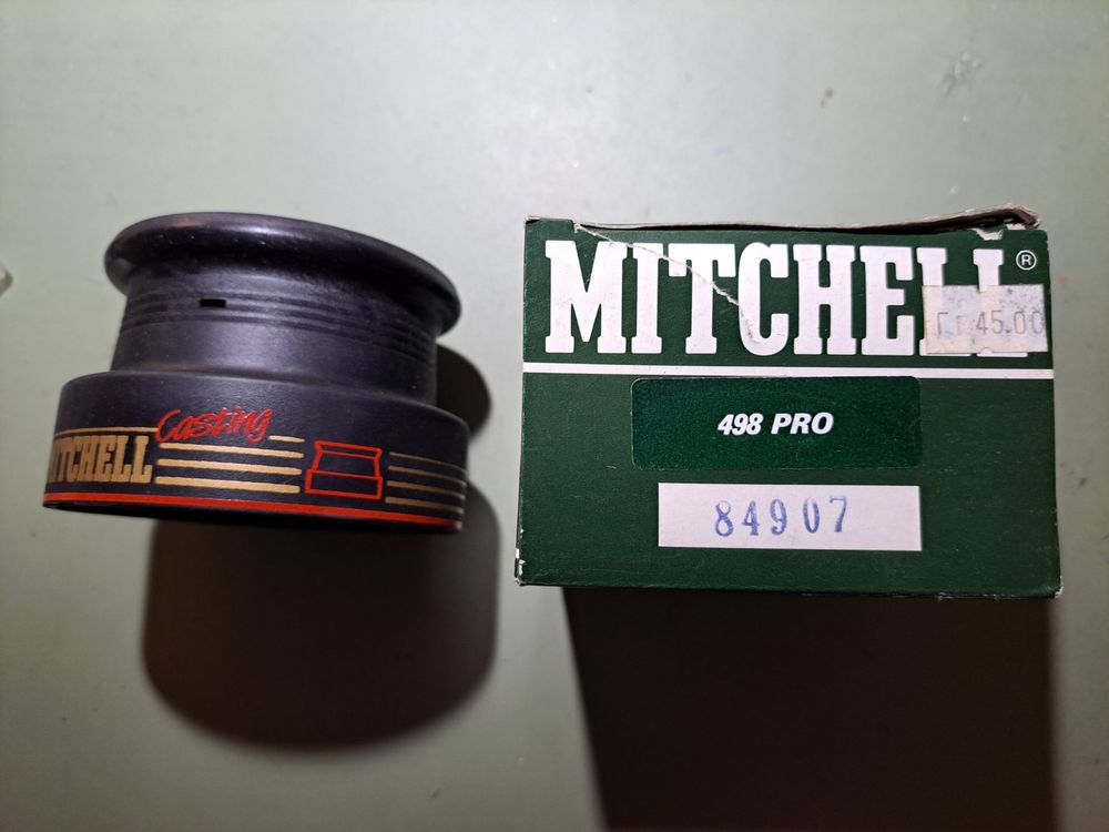 Bobine de réserve pour Mitchell 498 Pro Casting Ersatzspule (Neu und ...