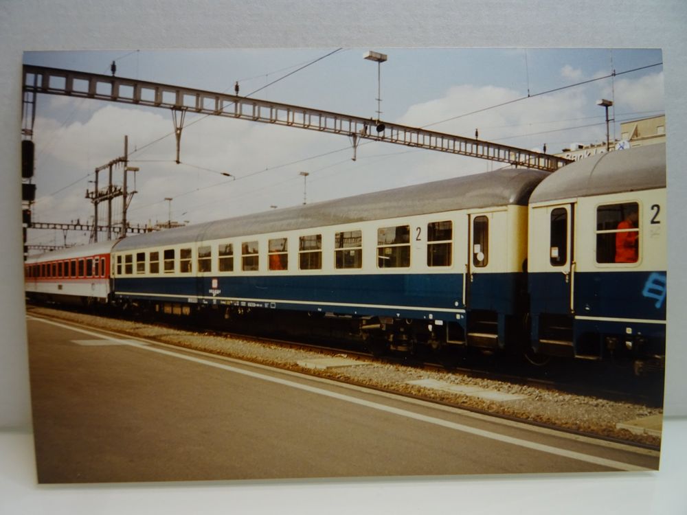 Foto SBB HB Zürich DB Personenwagen Bm 235 2.Kl. 9.8.1992. (Gebraucht) in Teufen AR für CHF 2.5 ...