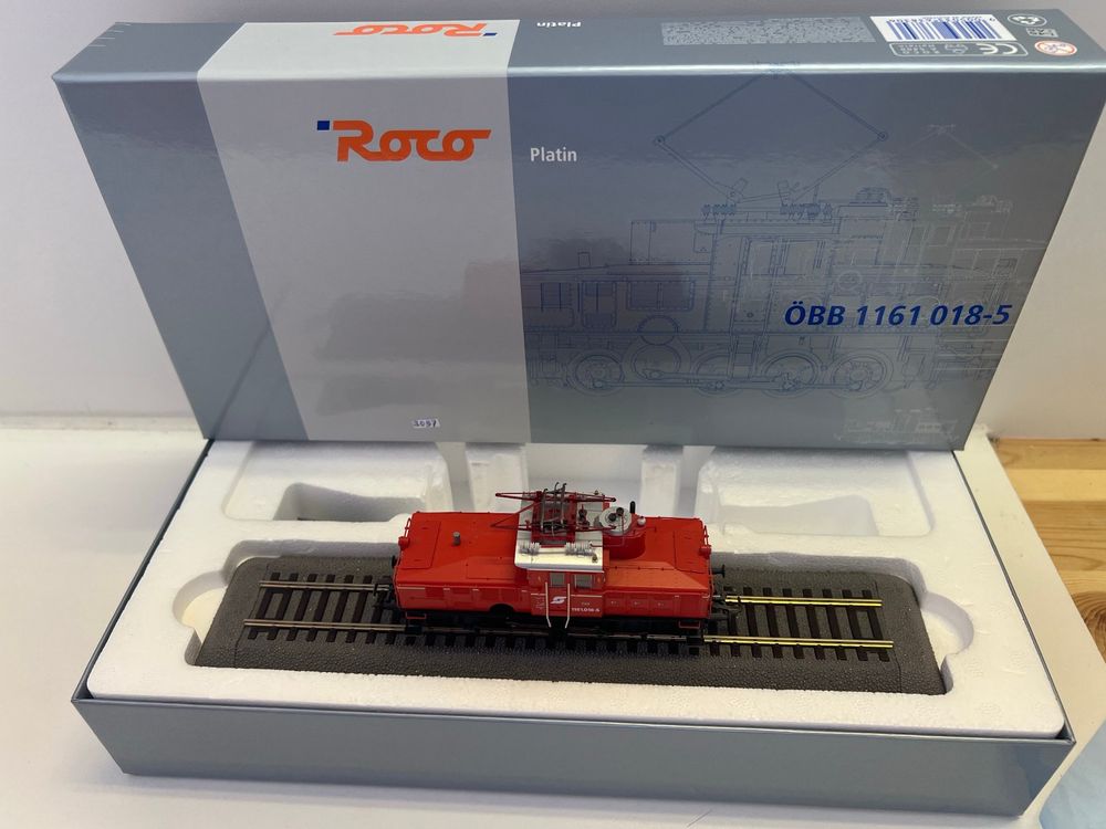 Roco 63830 Rh 1161 (E-Lok) DC / Analog (Gebraucht) in Brislach für CHF ...