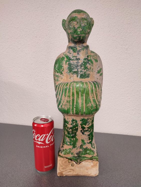 Grosse Terracotta Skulptur im chinesischen Tang Stil (Gebraucht) in Schönenwerd für CHF 30 – mit ...