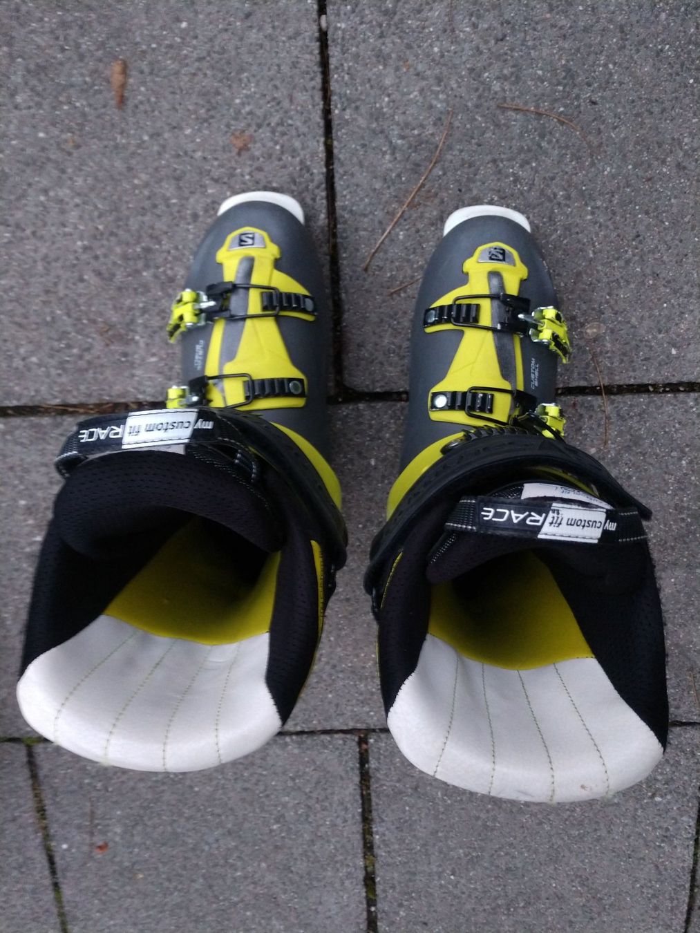 Salomon Quest Pro Skischuhe Gr 28 cm H130 Freeride Gelb Schw (Gebraucht ...