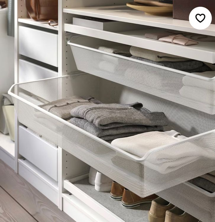 KOMPLEMENT Netzdrahtkorb mit Auszugschienen, 100x58 PAX (Gebraucht) in Muntelier für CHF 8 – nur ...