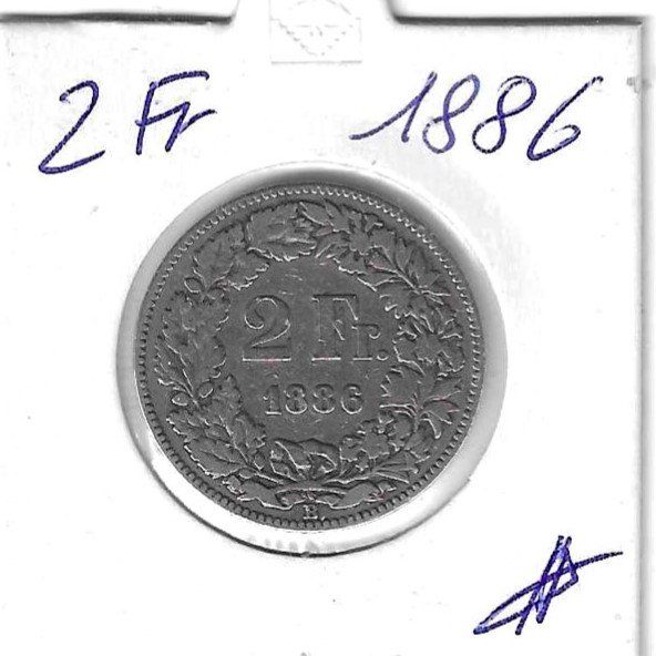 Monnaie Suisse 2 Fr 1886 | Kaufen auf Ricardo