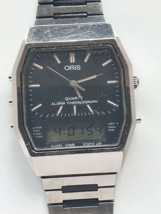 Oris Quartz Alarm Chronograph (410) | Kaufen auf Ricardo