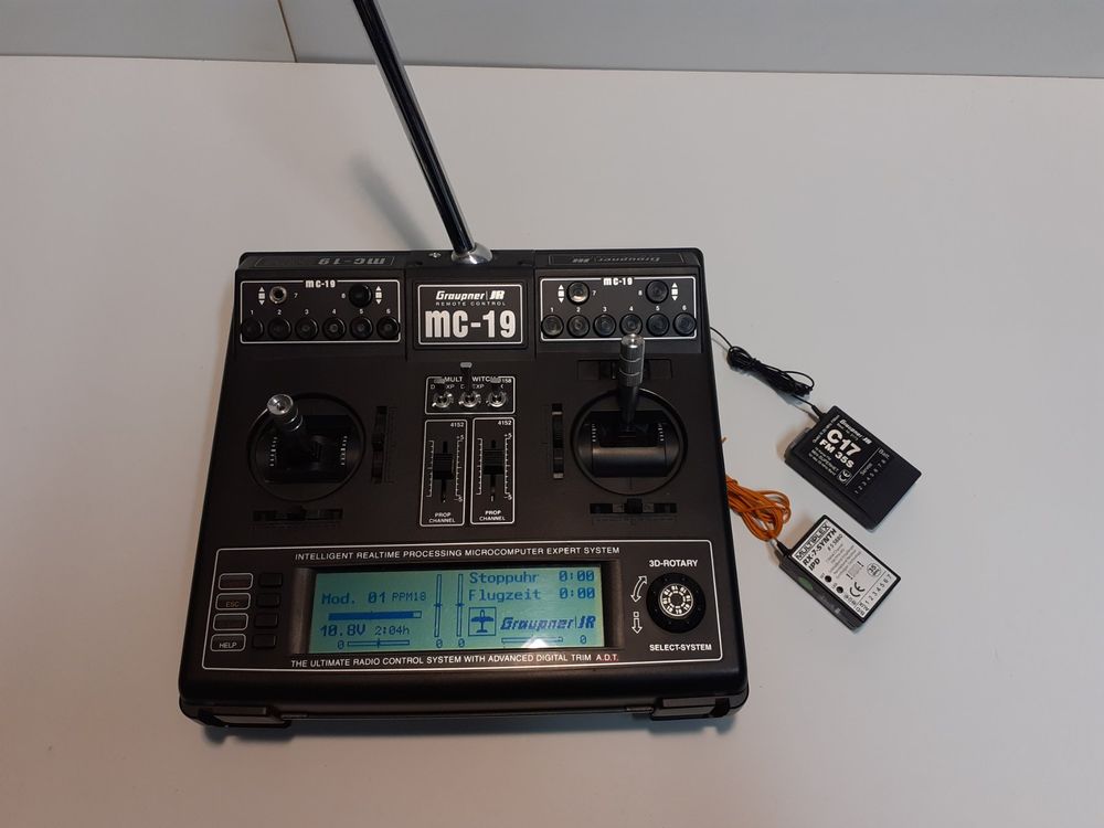 Fernsteuerung Graupner MC-19 35Mhz (Gebraucht) in Spiez für CHF 80 – mit Lieferung auf Ricardo ...