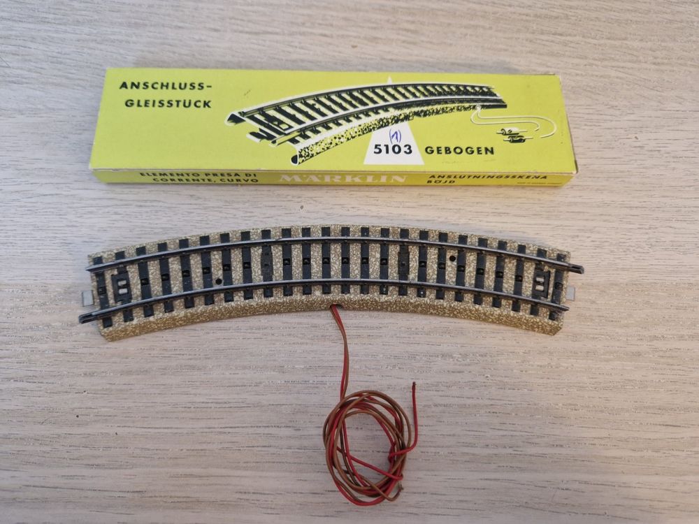 Märklin 5103 Anschlußgleis M H0 (1) | Kaufen auf Ricardo