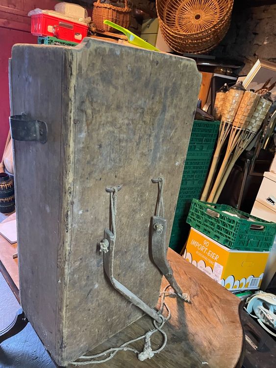antik Räff Holzkiste zum tragen (Gebraucht) in Ried-Brig für CHF 1 ...