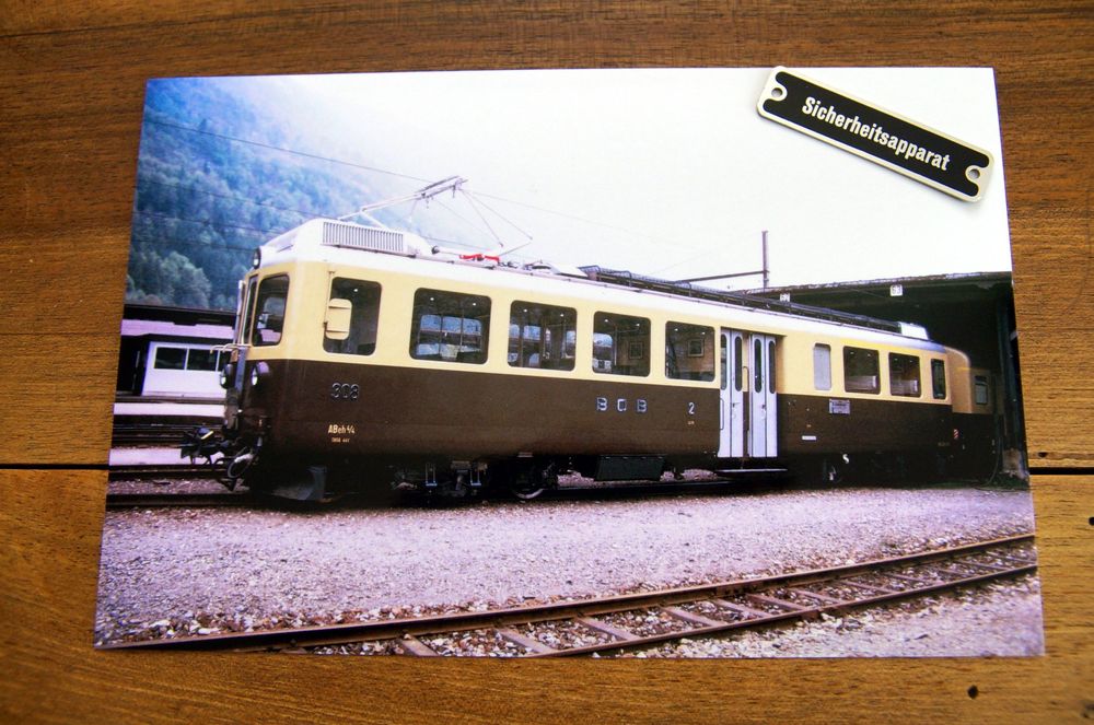 Berner Oberland Bahn ABeh 4/4 Nr. 308 - Interlaken-Ost 1974 (Gebraucht) in Schönenwerd für CHF 5 ...