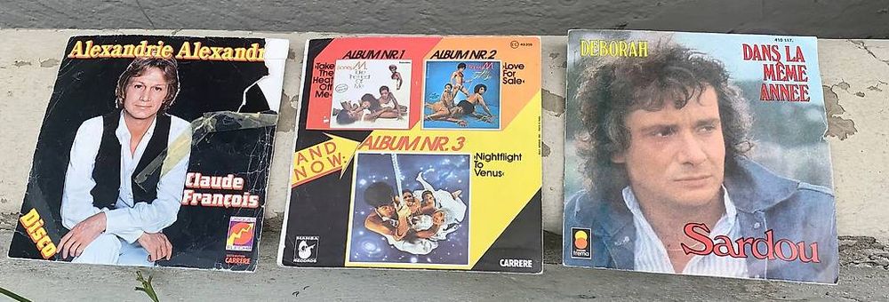 45 tours-Claude François-Bonney M-Michel Sardou (D'occasion) à Martigny ...