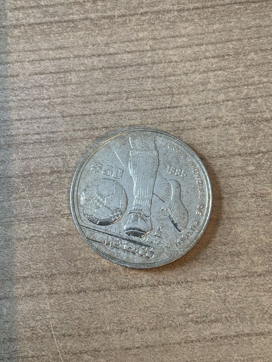 Münze aus Mexico 50 Pesos JG 1985 (Gebraucht) in Locarno für CHF 1 ...