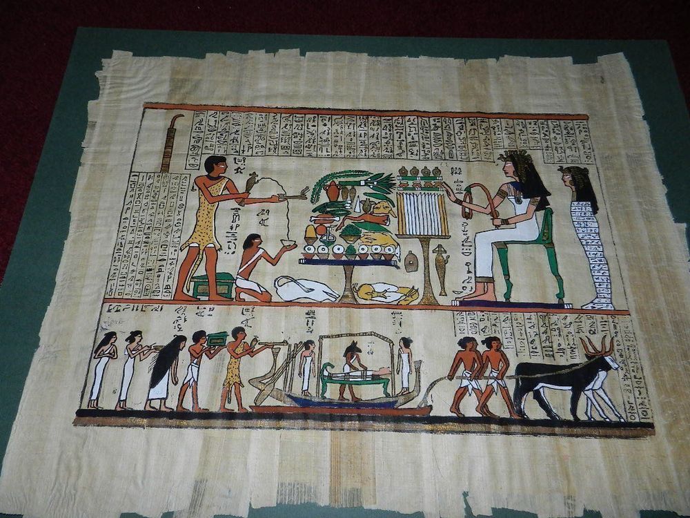 Ägyptische Papyrus 1980er (Gebraucht) in Emmenbrücke für CHF 65 – mit ...