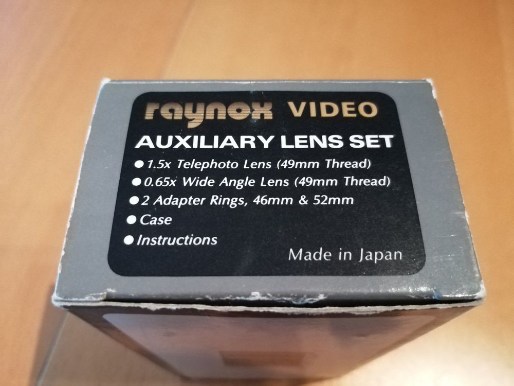 RAYNOX univ. MACRO UND TELE-ADAPTER (Neu (gemäss Beschreibung)) in ...