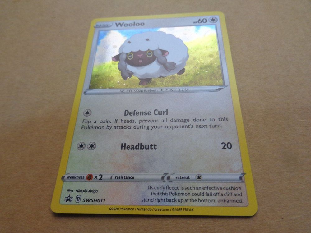 Pokemonkarte Woolo Holo (Gebraucht) in Olten für CHF 1 – mit Lieferung ...