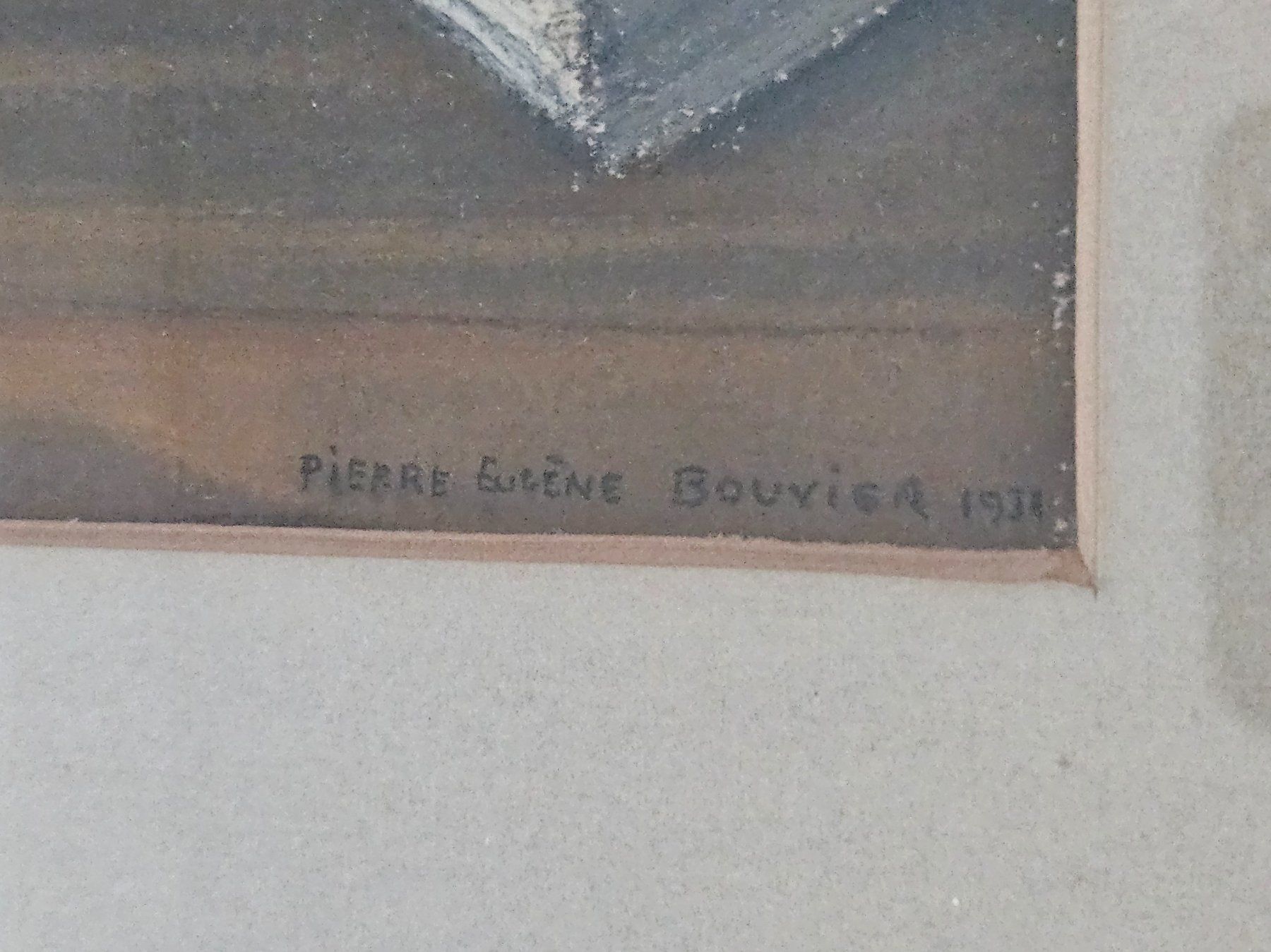 Pierre-Eugène Bouvier (1901-1982) signé et daté Neuchâtel (D'occasion ...