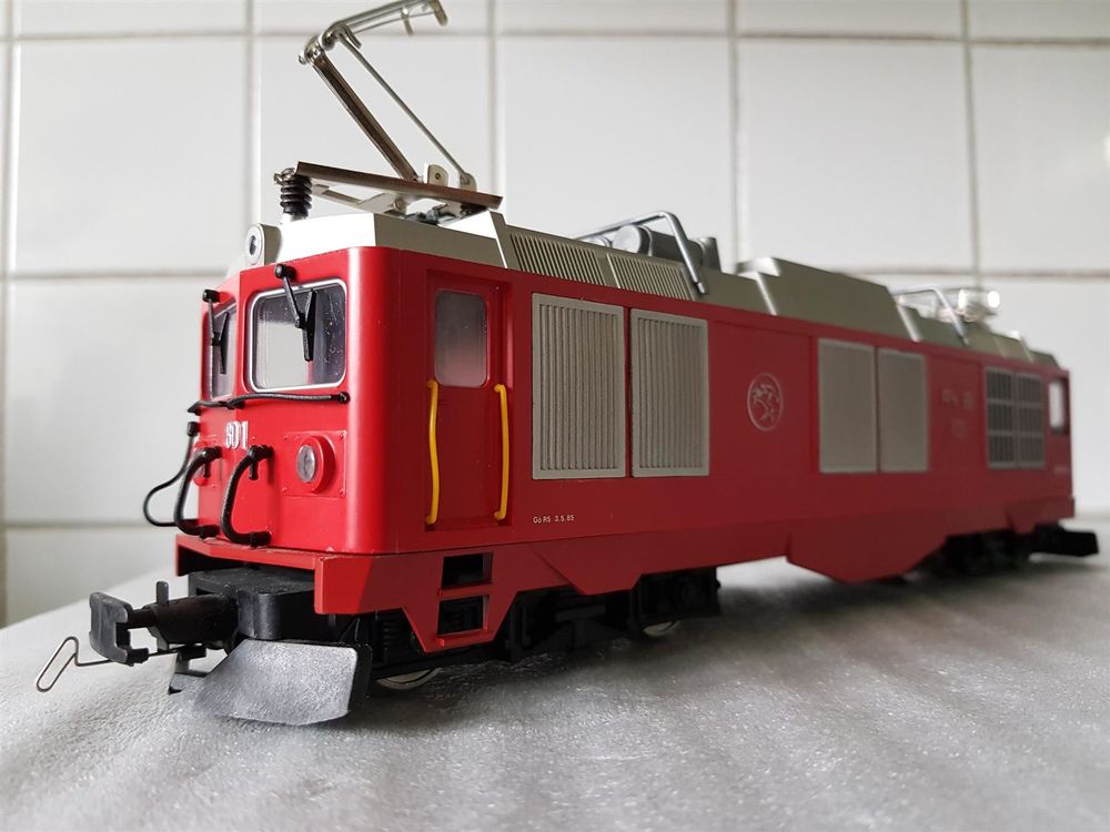 Fama E-Lok Gem 4/4, RhB, Lok-Nr. 801 (Neu (gemäss Beschreibung)) in Seuzach für CHF 129 – mit ...