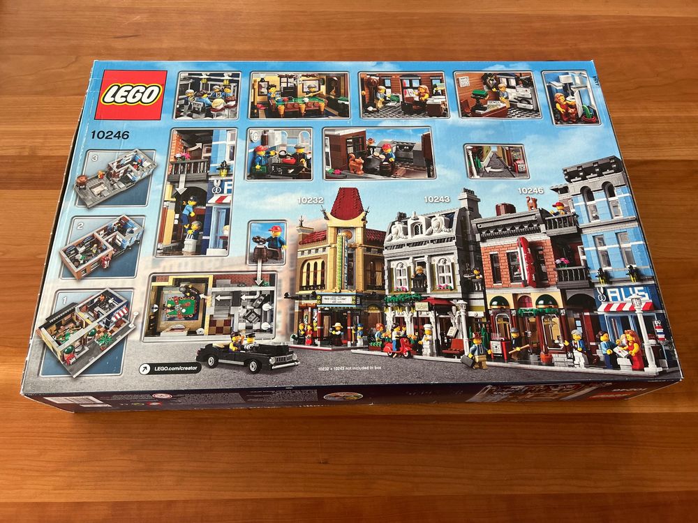 LEGO Creator Expert Detektiv Büro 10246 Modular Building (Neu und ...