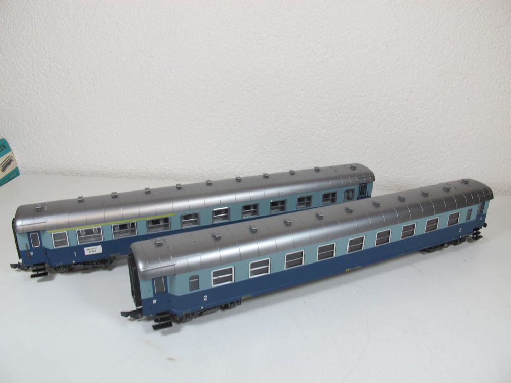 Rivarossi H0: 2 D-Zug Wagen FS / wagons grandes lignes FS | Kaufen auf Ricardo