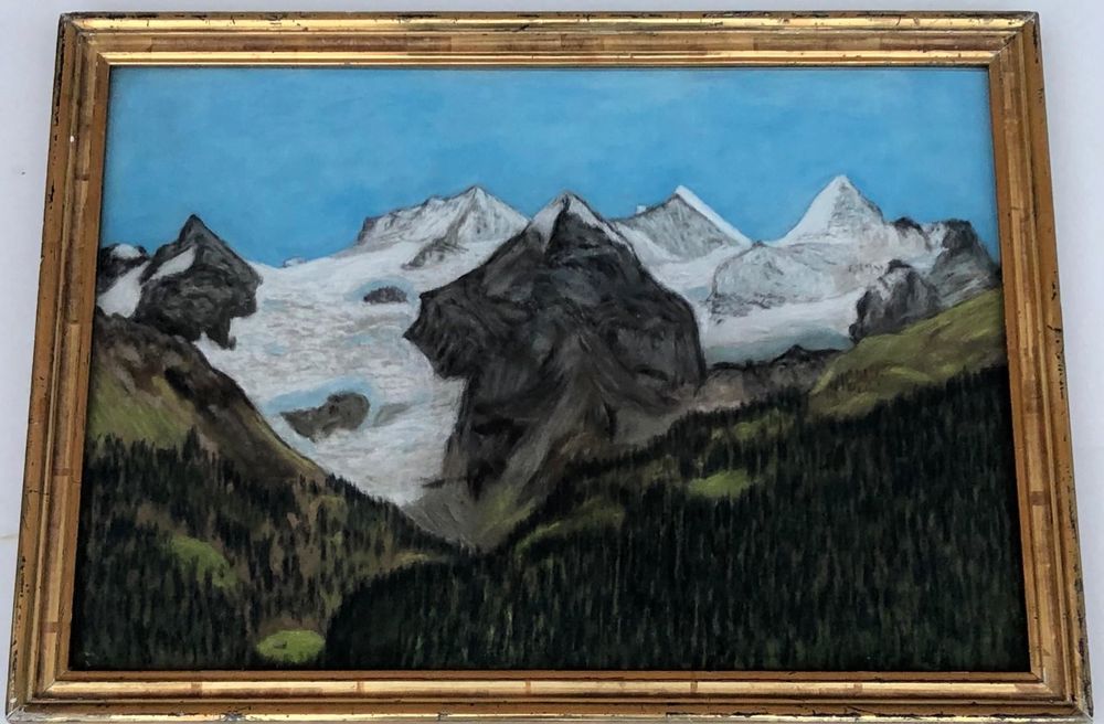 Top Berg Landschaft Anblick Pastell (Gebraucht) in Root für CHF 55 ...