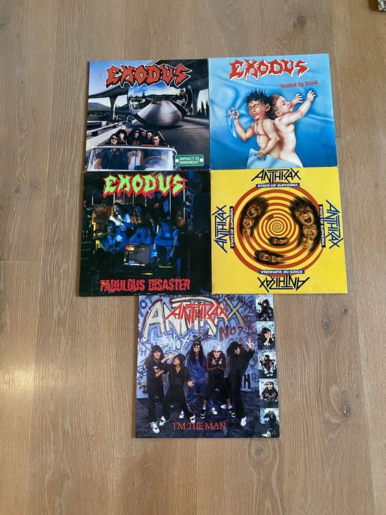 Exodus & Anthrax LP‘s | Kaufen auf Ricardo