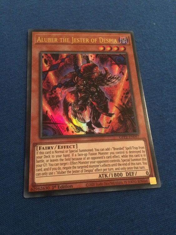 YU-GI-OH!! Aluber the jester of despia -1st Edition(English) | Kaufen ...