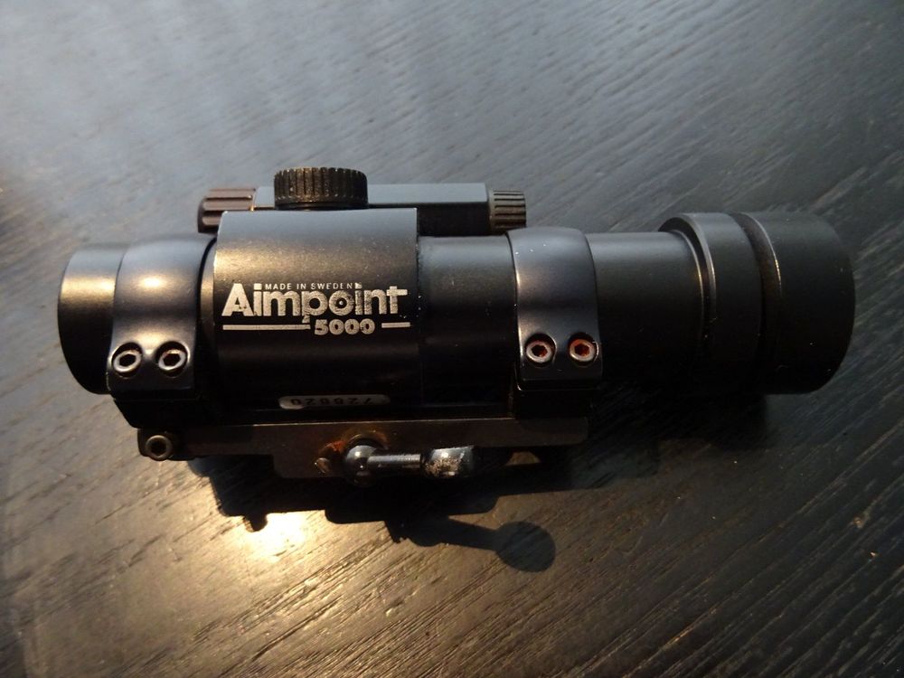 AIMPOINT RED DOT TYP 5000 INKL PICATINNY MONTAGE GEBRAUCHT (Gebraucht ...
