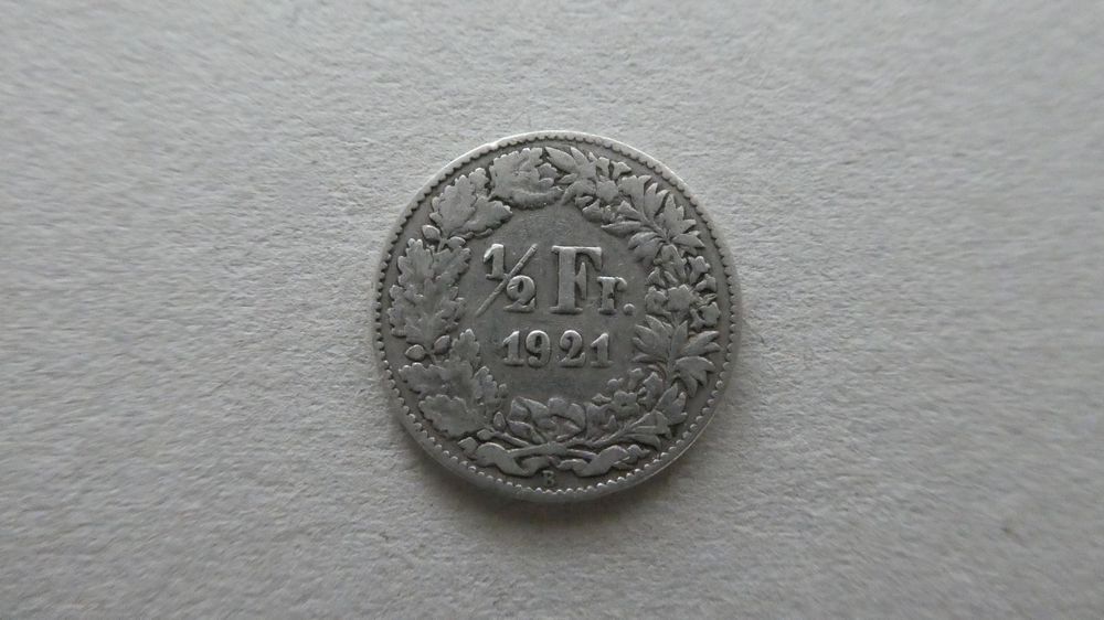 1/2-Franken Silbermünze | Kaufen auf Ricardo