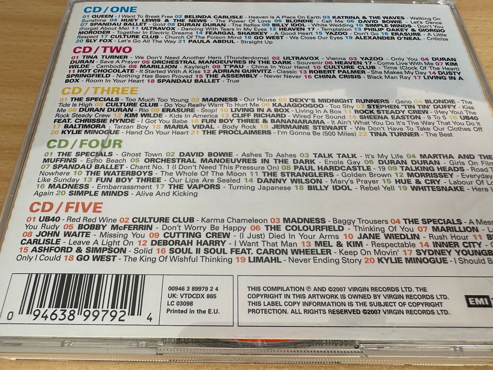 Various – 101 80s Hits - 5 CD (Gebraucht) in Rikon im Tösstal für CHF ...