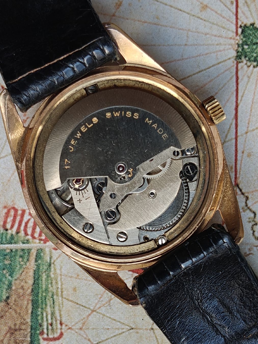 Exodo 50er Vintage Automatic Kaliber Felsa 4007N, 34mm Gehäu (Gebraucht ...