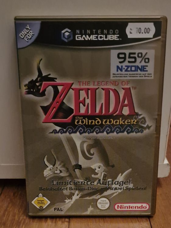 Zelda Wind Waker Gamecube Limited Edition PAL OVP (Gebraucht) in ...