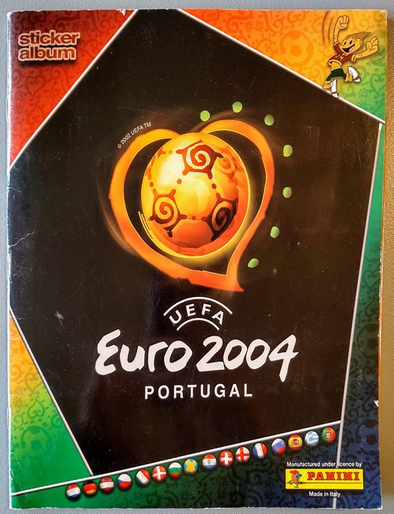 Panini Sticker Album UEFA Euro 2004 Portugal fast komplett (Gebraucht ...