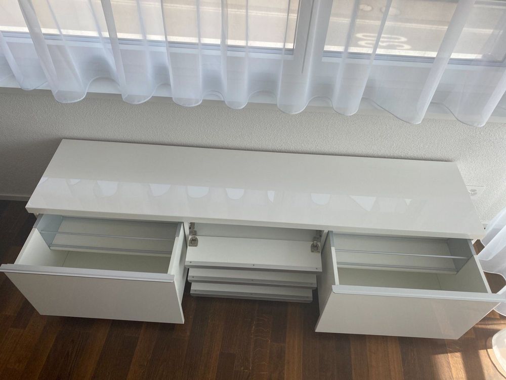 TV-Möbel Lowboard BESTÅ BURS (Ikea) | Kaufen auf Ricardo