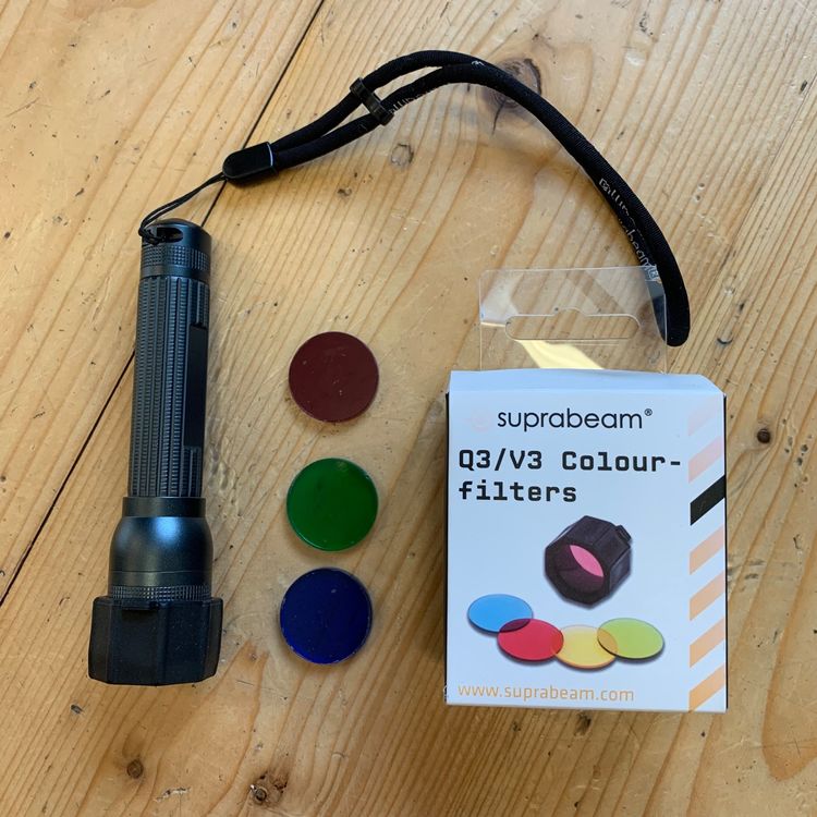 Farbfilter zu den suprabeam Modellen Q2/Q2r, exkl. Lampe (Neu und ...