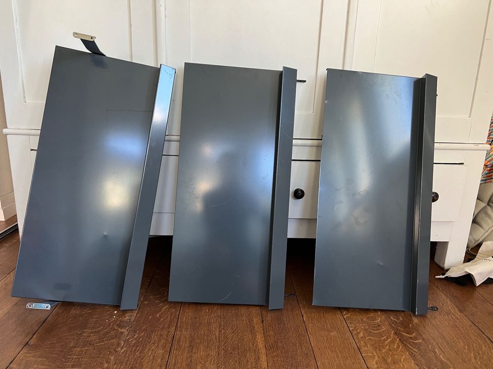 USM Haller Schrägtablare anthrazit RAL 7016 Tablare Regal | Acheter sur ...