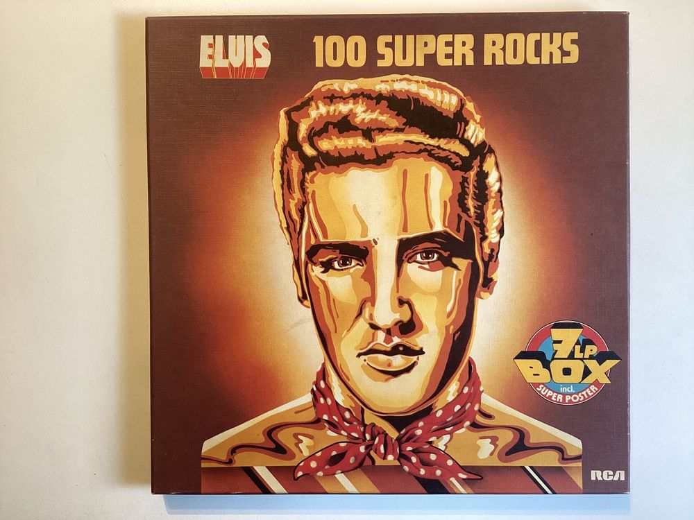 Elvis Presley LP Box-Set - 100 Super Rocks (ohne Poster) | Acheter sur ...